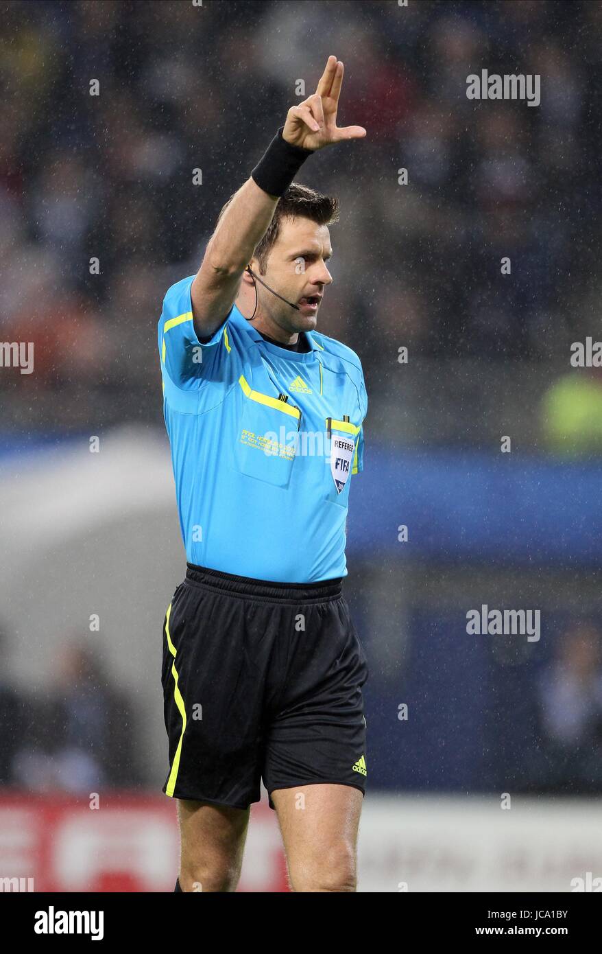NICOLA RIZZOLI UEFA REFEREE UEFA REFEREE HSH NORDBANK ARENA HAMBURG ...