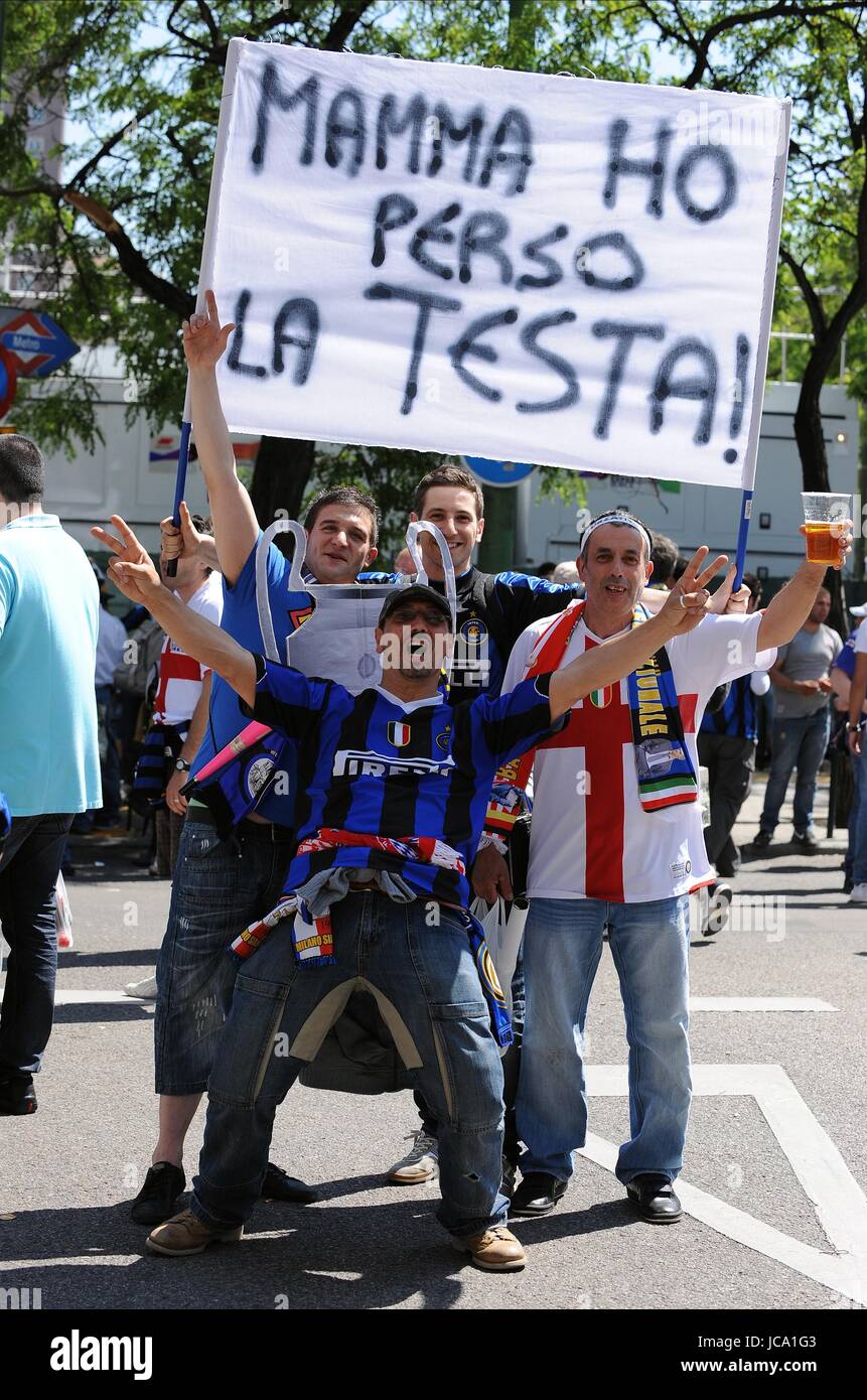 Inter milan celebrate hi-res stock photography and images - Alamy