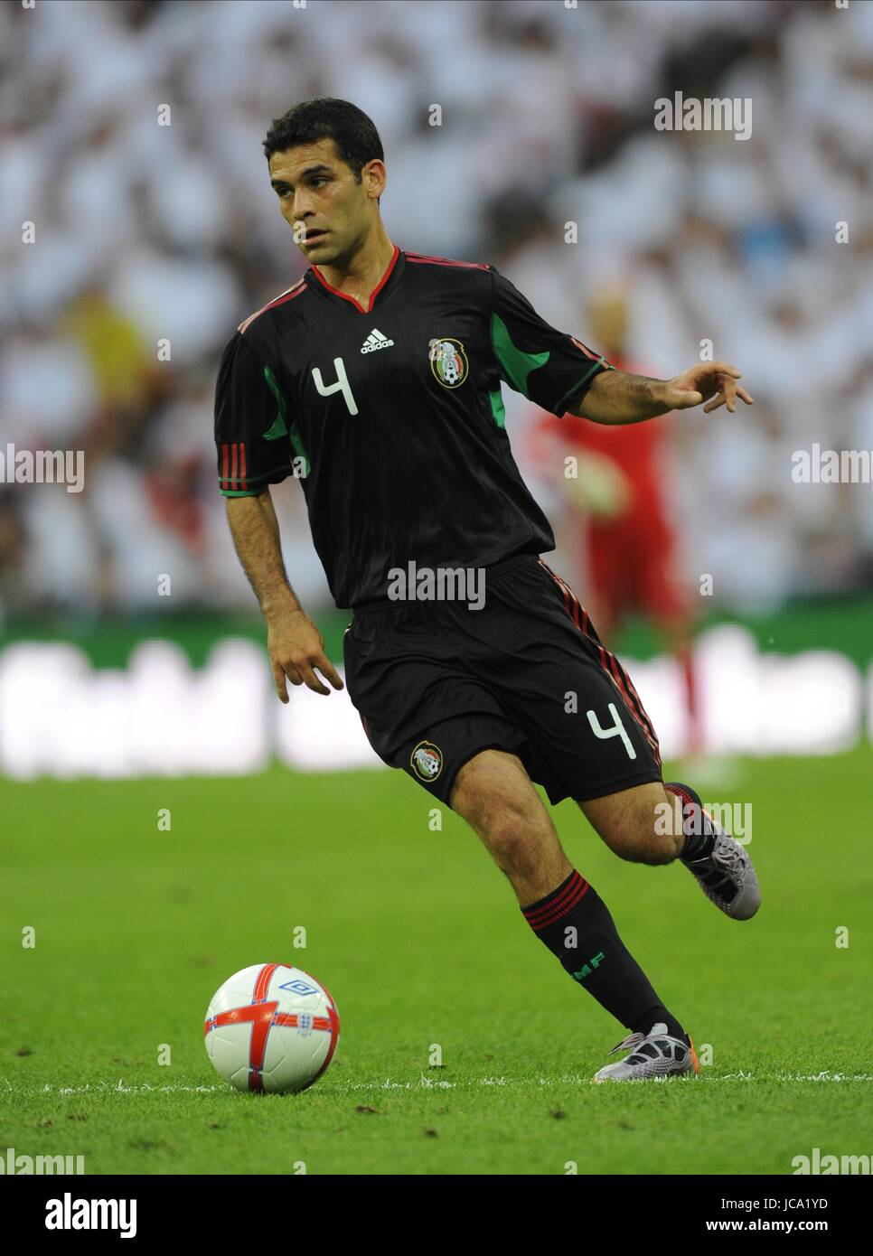 RAFAEL MARQUEZ MEXICO WEMBLEY STADIUM LONDON ENGLAND 24 May 2010 Stock ...