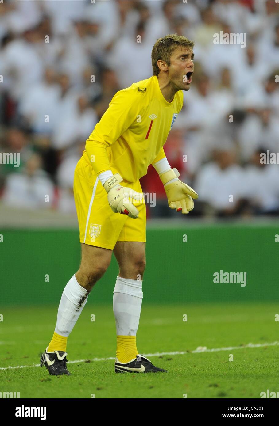 ROBERT GREEN ENGLAND WEMBLEY STADIUM LONDON ENGLAND 24 May 2010 Stock ...