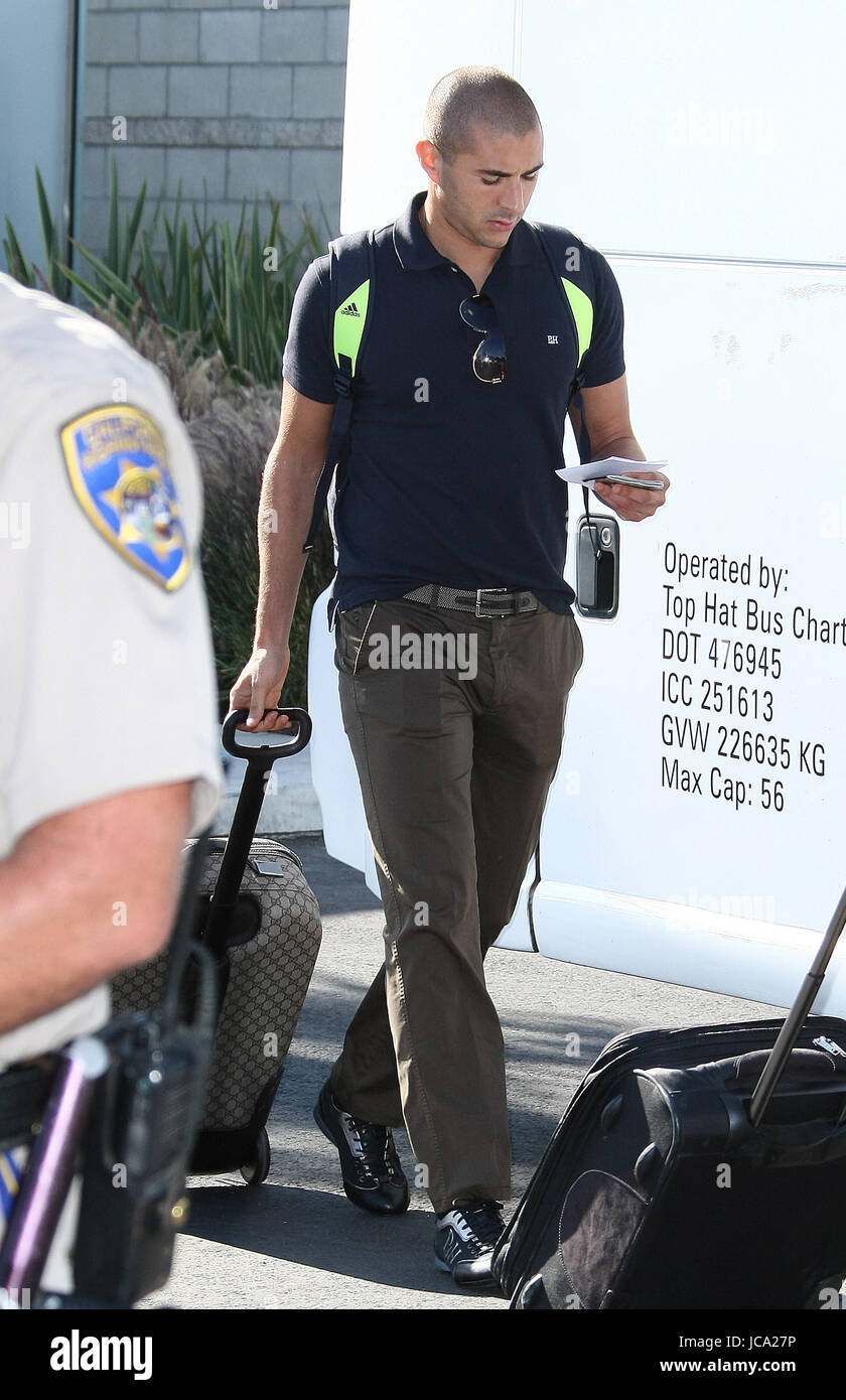 KARIM BENZEMA REAL MADRID LOS ANGELES CALIFORNIA USA 28 July 2010 Stock ...