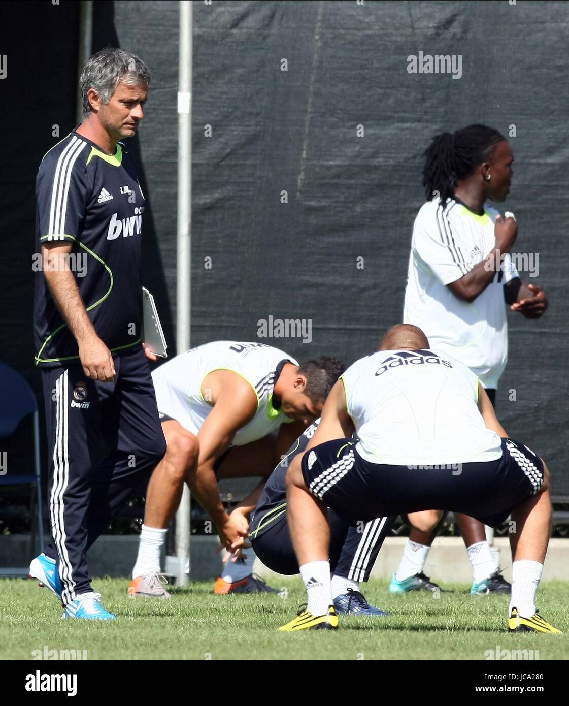 Jose mourinho and cristiano ronaldo hi-res stock photography and images ...