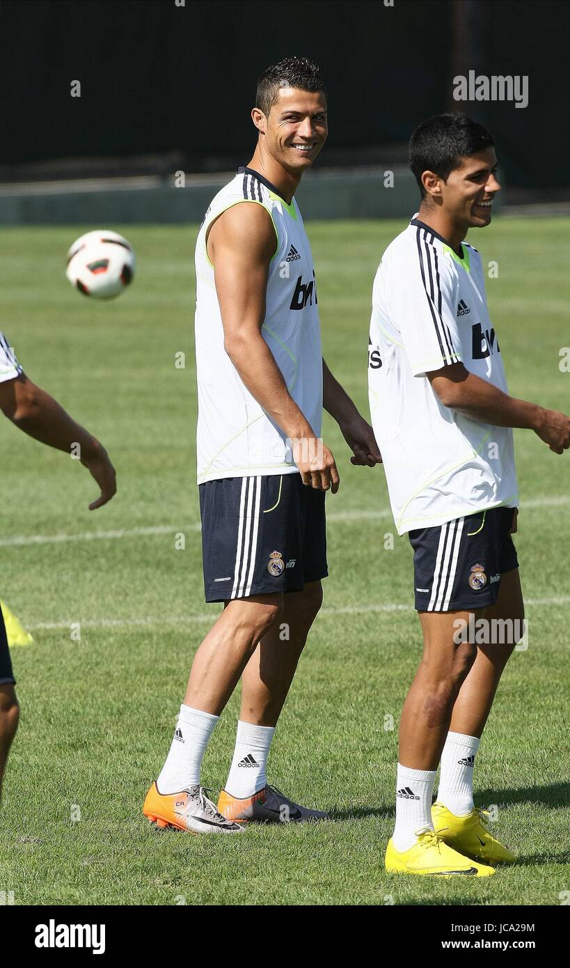CRISTIANO RONALDO REAL MADRID LOS ANGELES CALIFORNIA USA 29 July 2010 ...