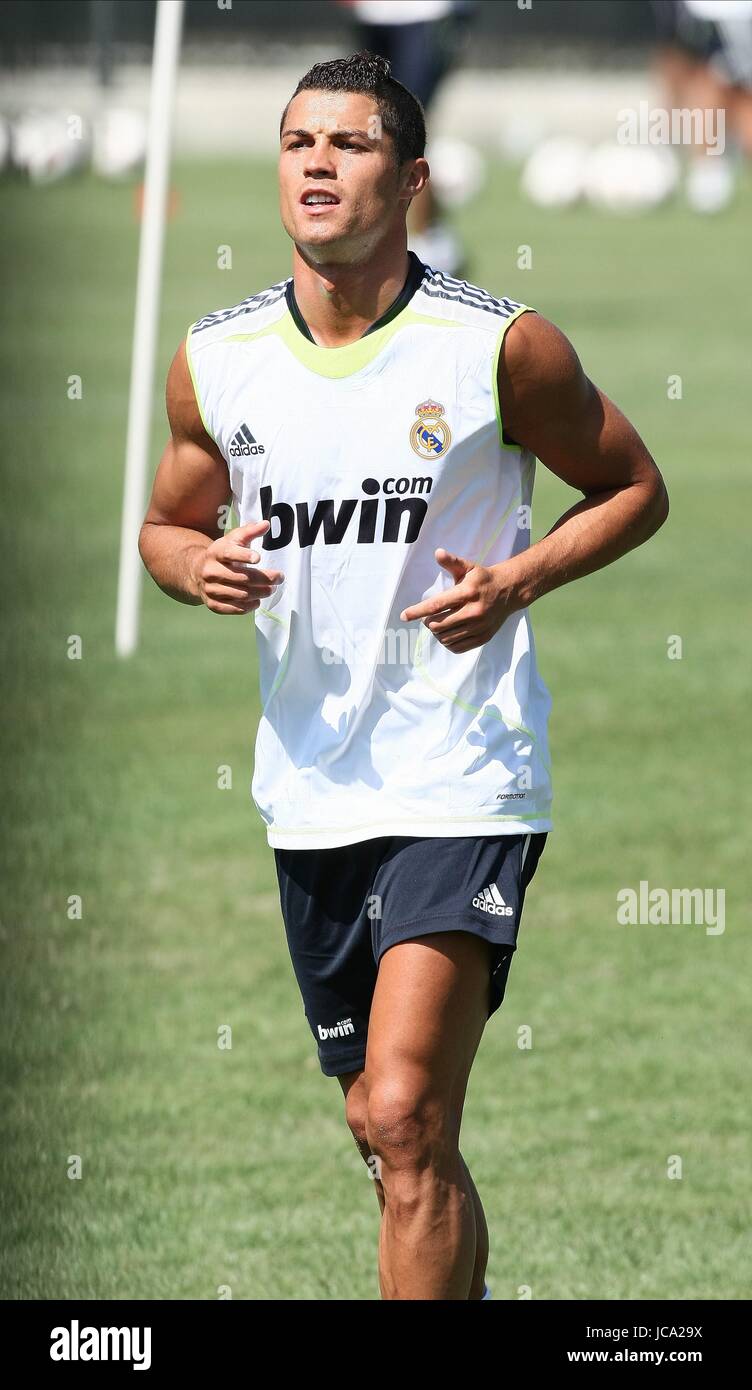 CRISTIANO RONALDO REAL MADRID LOS ANGELES CALIFORNIA USA 29 July 2010 ...