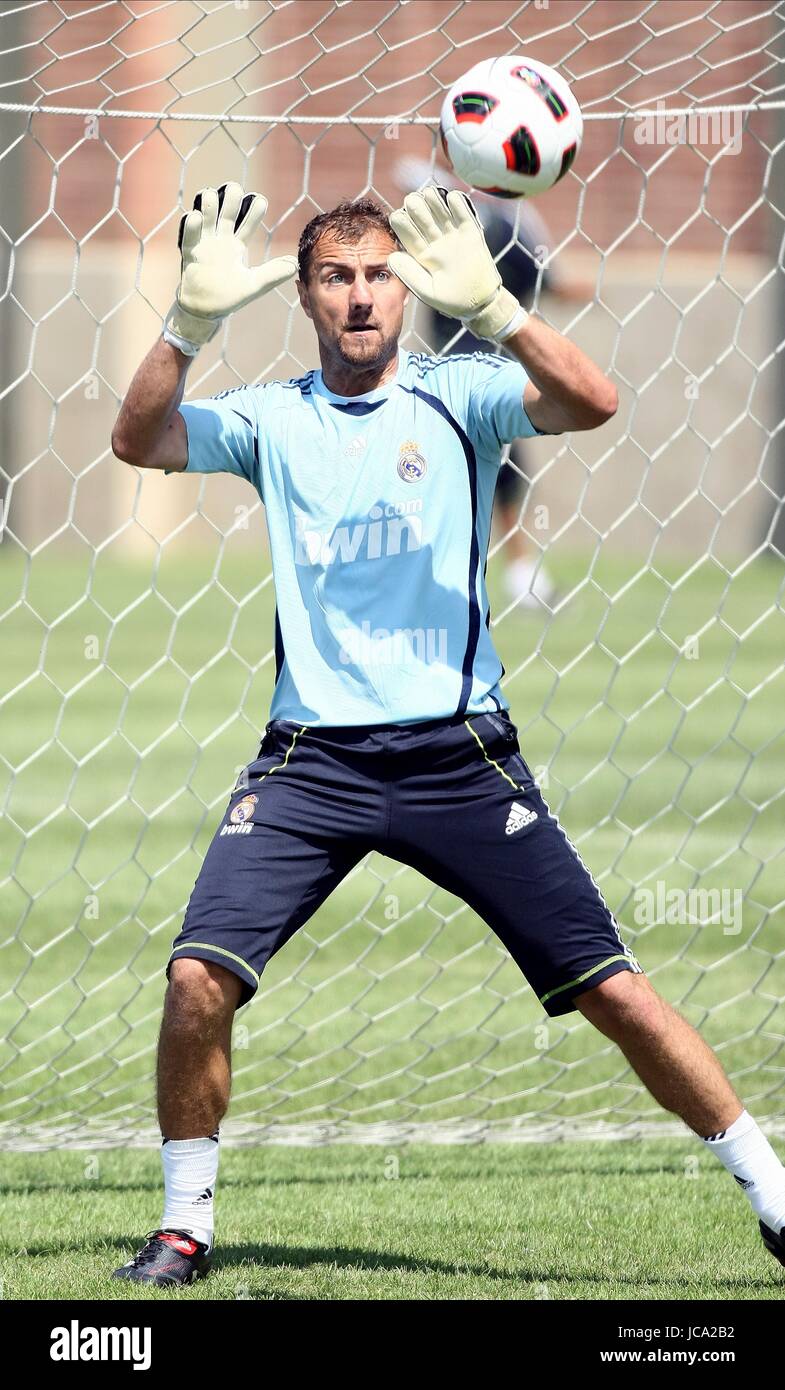 JERZY DUDEK REAL MADRID LOS ANGELES CALIFORNIA USA 30 July 2010 Stock ...
