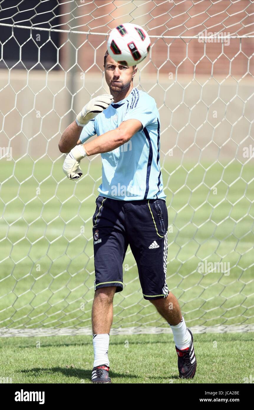 JERZY DUDEK REAL MADRID LOS ANGELES CALIFORNIA USA 30 July 2010 Stock ...