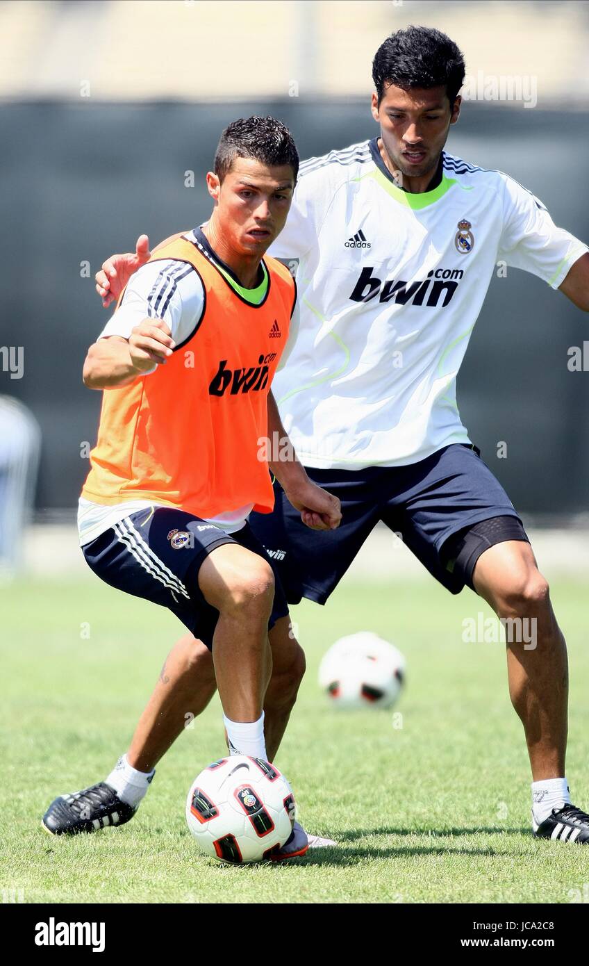 CRISTIANO RONALDO REAL MADRID LOS ANGELES CALIFORNIA USA 30 July 2010 ...