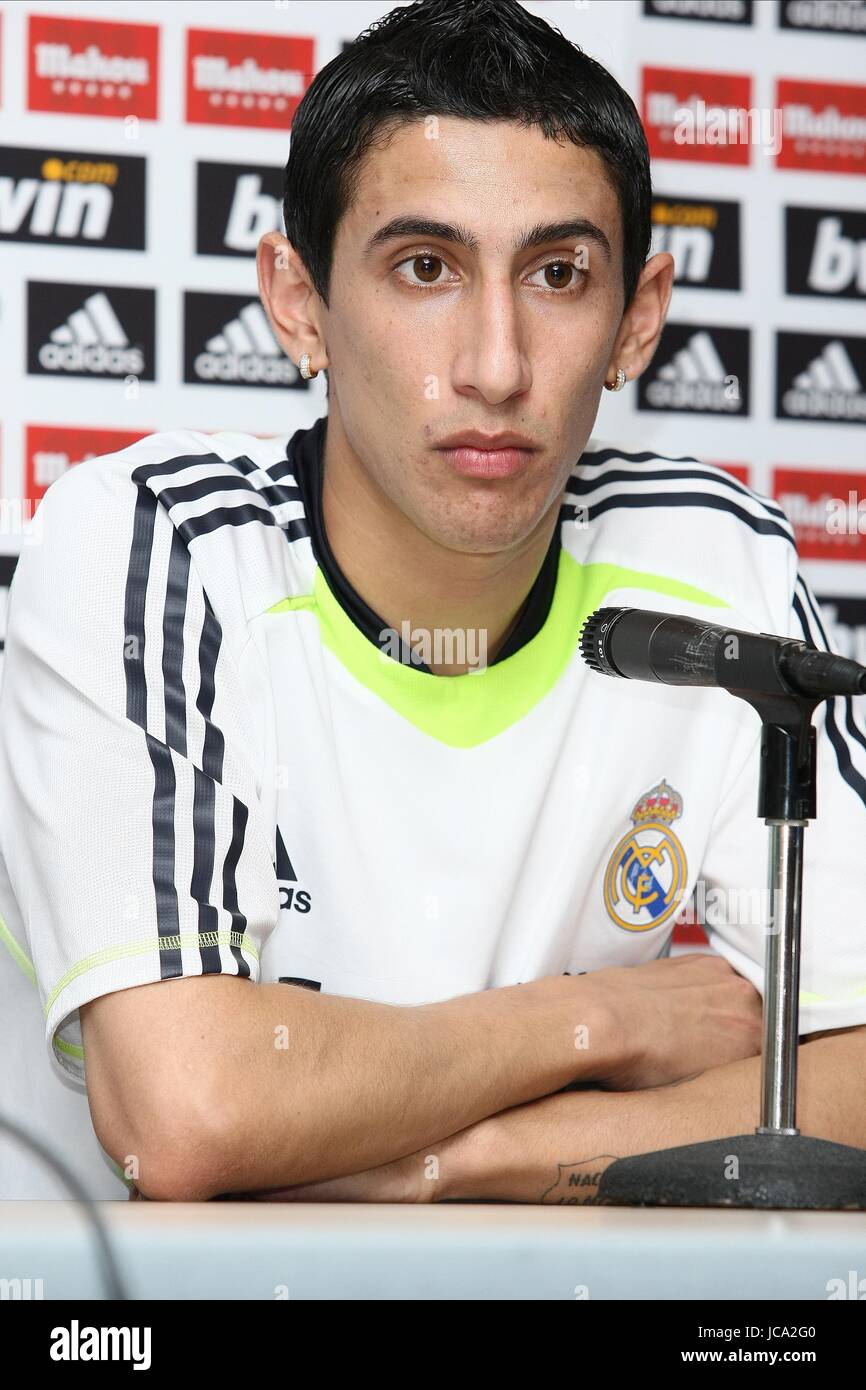 ANGEL DI MARIA REAL MADRID LOS ANGELES CALIFORNIA USA 31 July 2010 ...