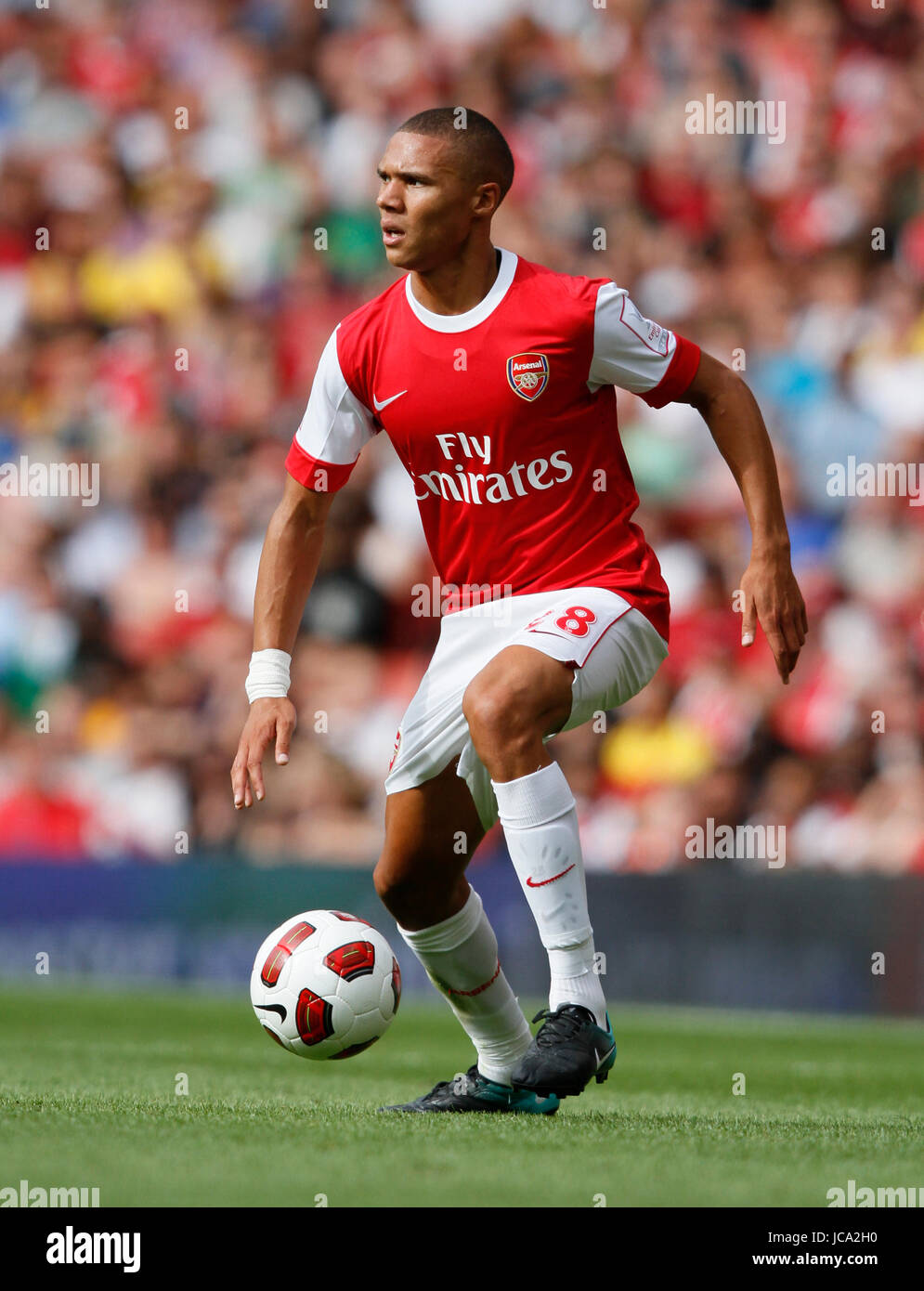 KIERAN GIBBS ARSENAL FC EMIRATES STADIUM LONDON ENGLAND 31 July 2010 ...