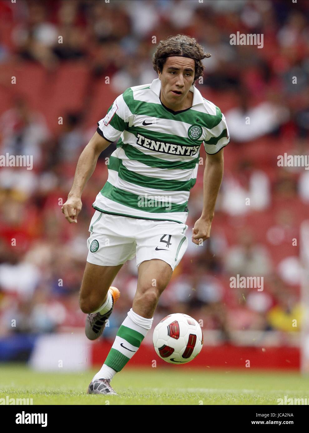 EFRAIN JUAREZ GLASGOW CELTIC FC GLASGOW CELTIC FC EMIRATES STADIUM ...