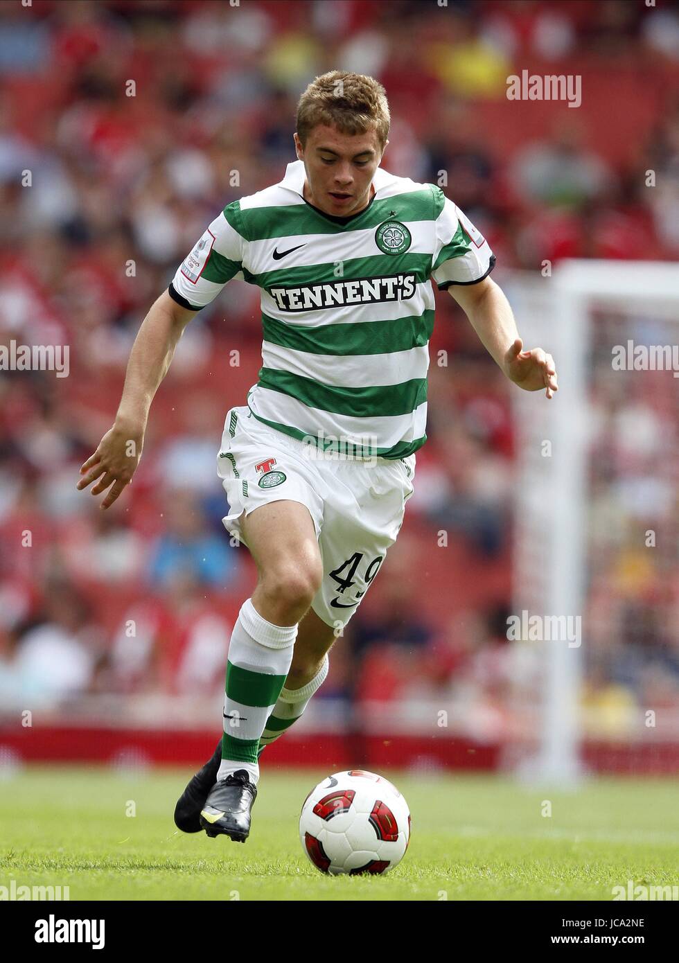 JAMES FORREST GLASGOW CELTIC FC GLASGOW CELTIC FC EMIRATES STADIUM ...