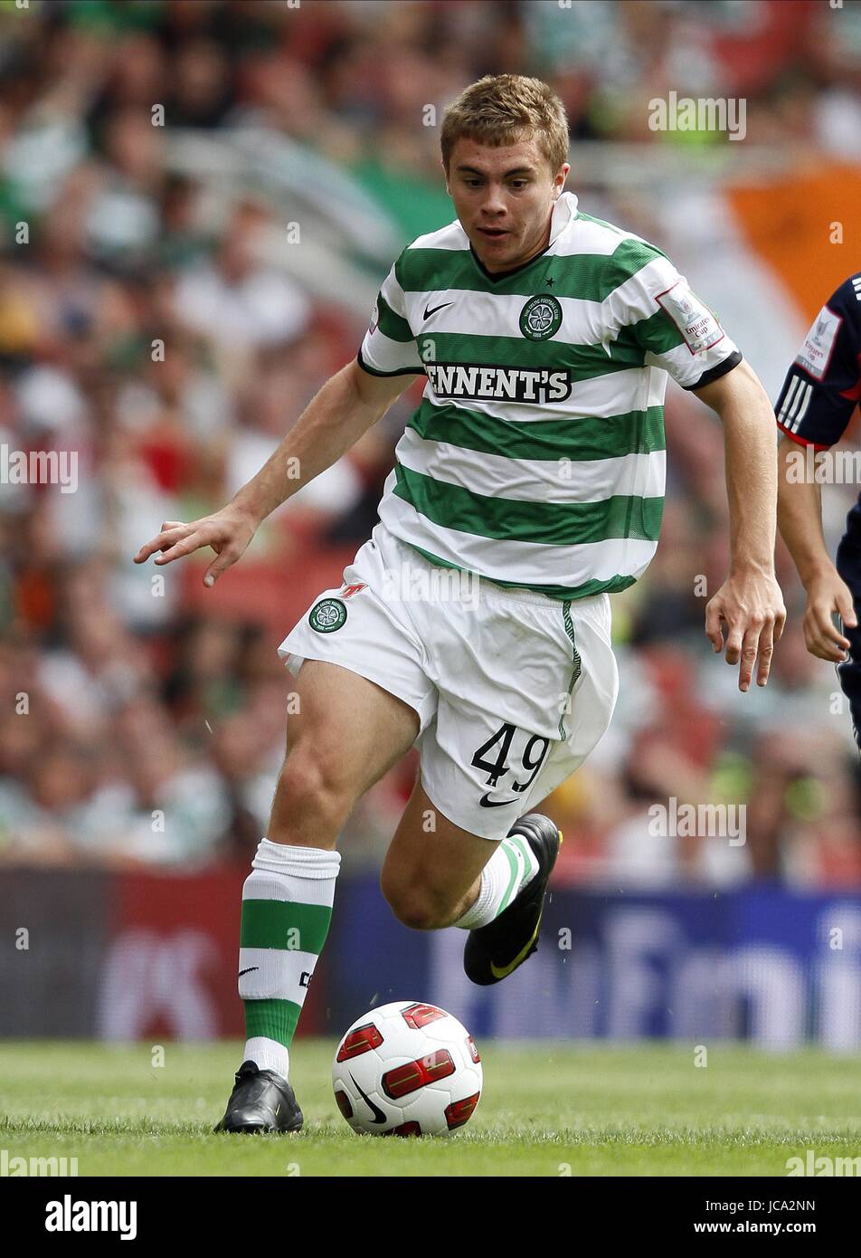JAMES FORREST GLASGOW CELTIC FC GLASGOW CELTIC FC EMIRATES STADIUM ...