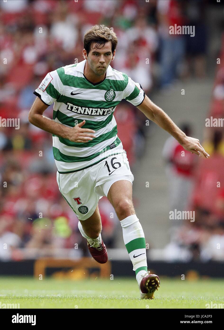 JOE LEDLEY GLASGOW CELTIC FC GLASGOW CELTIC FC EMIRATES STADIUM LONDON ...