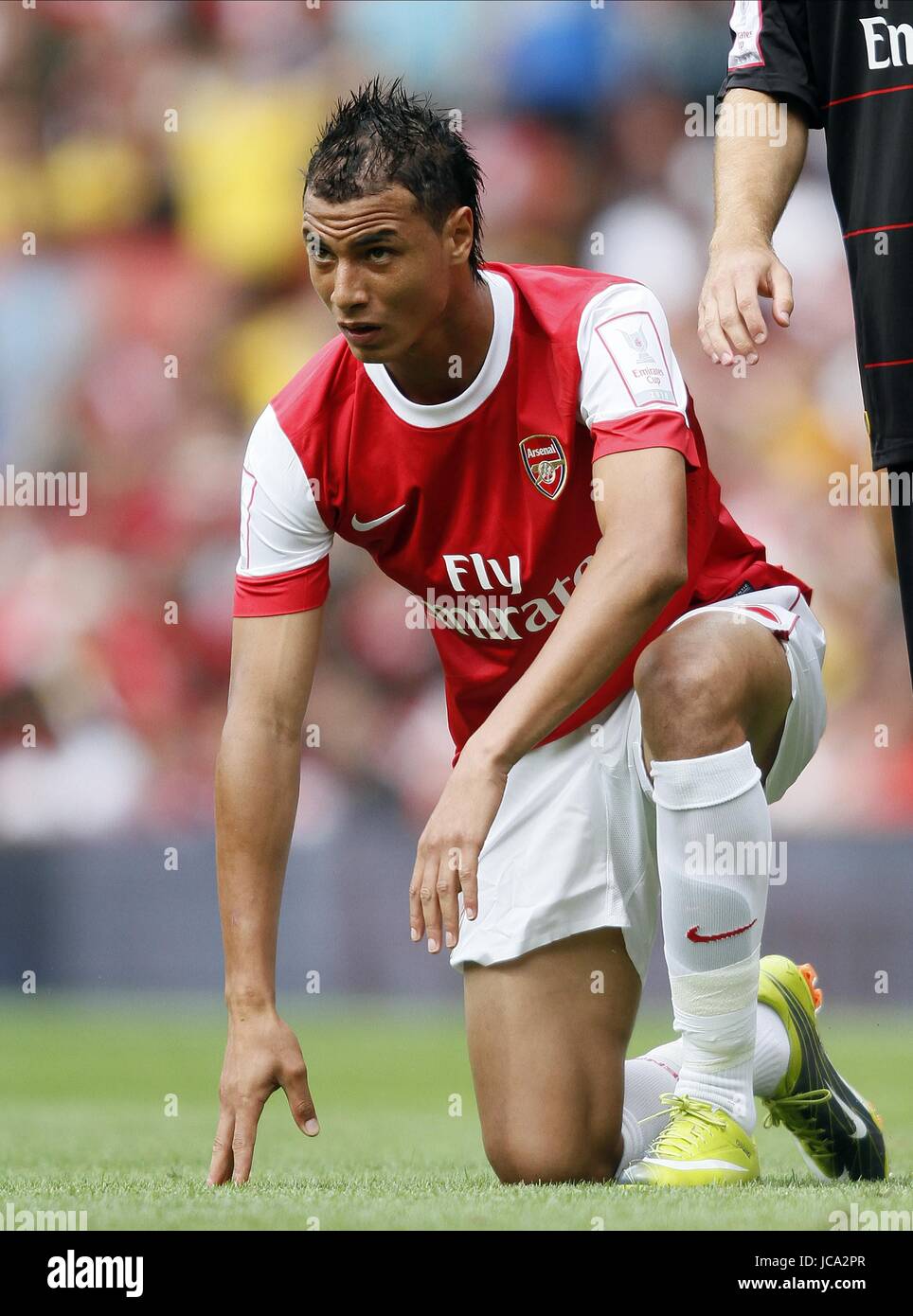 MAROUANE CHAMAKH ARSENAL FC ARSENAL FC EMIRATES STADIUM LONDON ENGLAND ...
