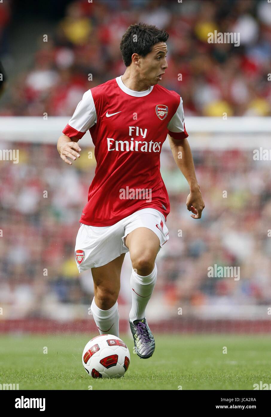 SAMIR NASRI ARSENAL FC ARSENAL FC EMIRATES STADIUM LONDON ENGLAND 31 ...
