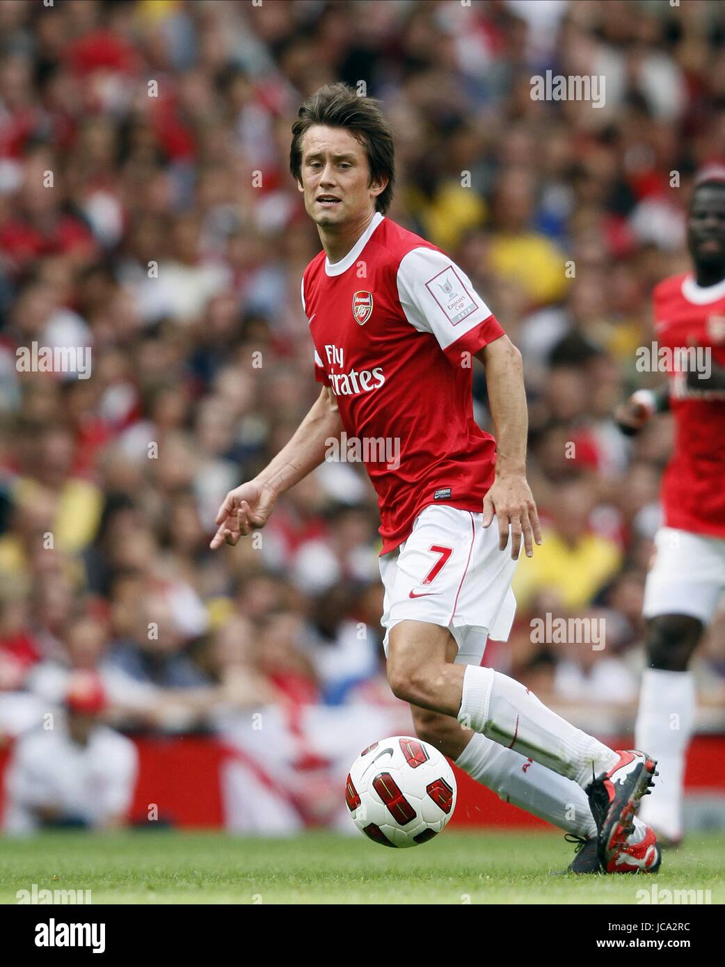TOMAS ROSICKY ARSENAL FC ARSENAL FC EMIRATES STADIUM LONDON ENGLAND 31 ...