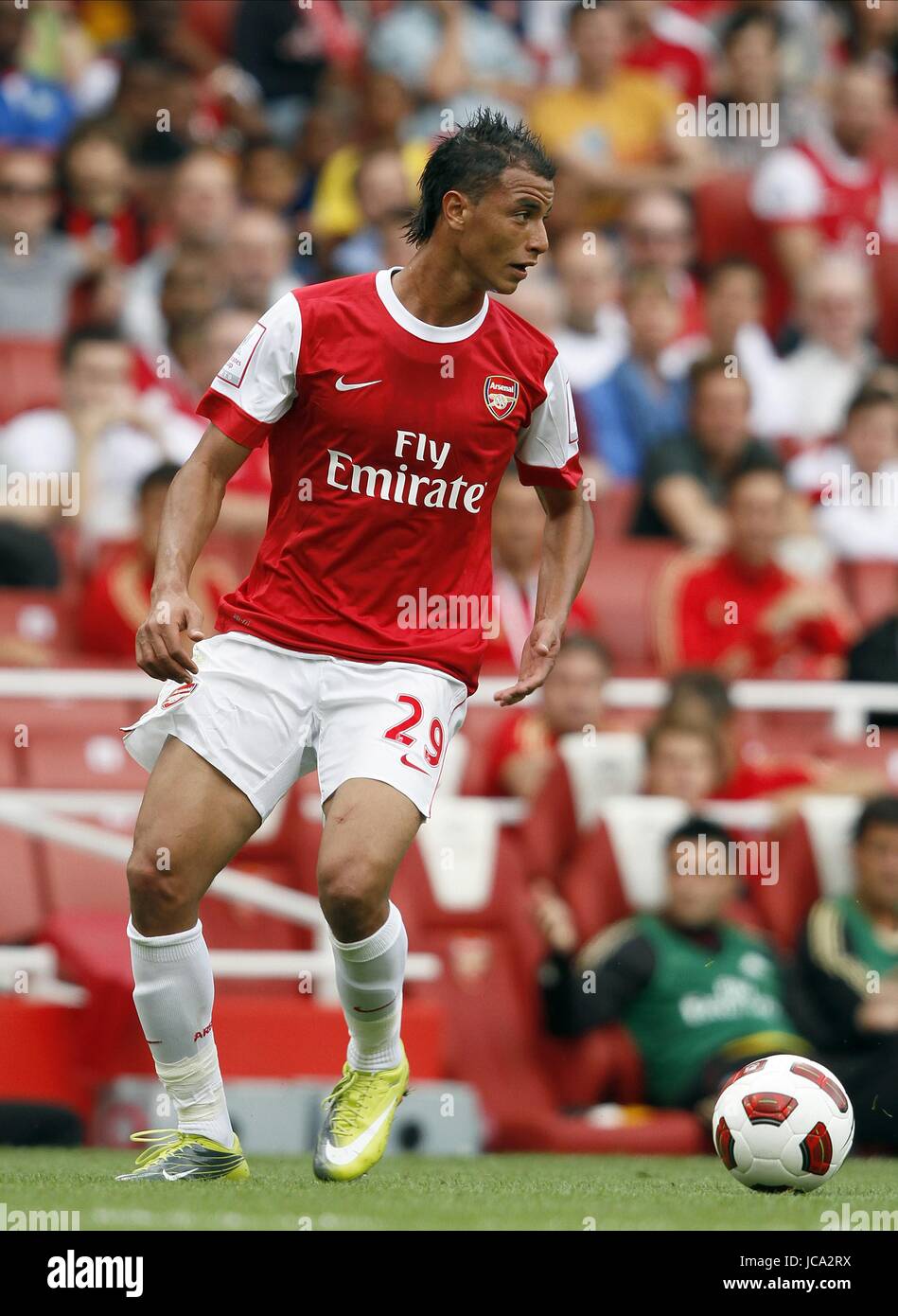 MAROUANE CHAMAKH ARSENAL FC ARSENAL FC EMIRATES STADIUM LONDON ENGLAND ...
