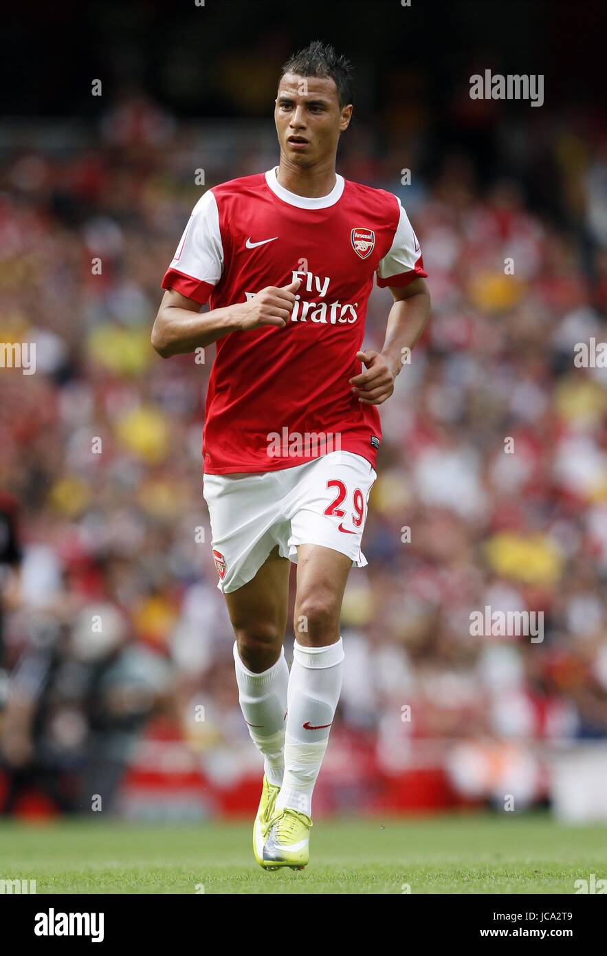 MAROUANE CHAMAKH ARSENAL FC ARSENAL FC EMIRATES STADIUM LONDON ENGLAND ...