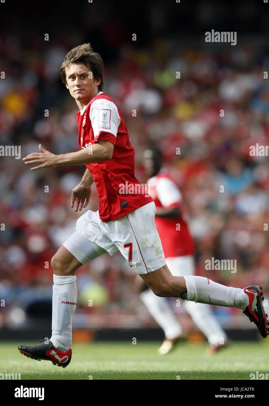 TOMAS ROSICKY ARSENAL FC ARSENAL FC EMIRATES STADIUM LONDON ENGLAND 31 ...