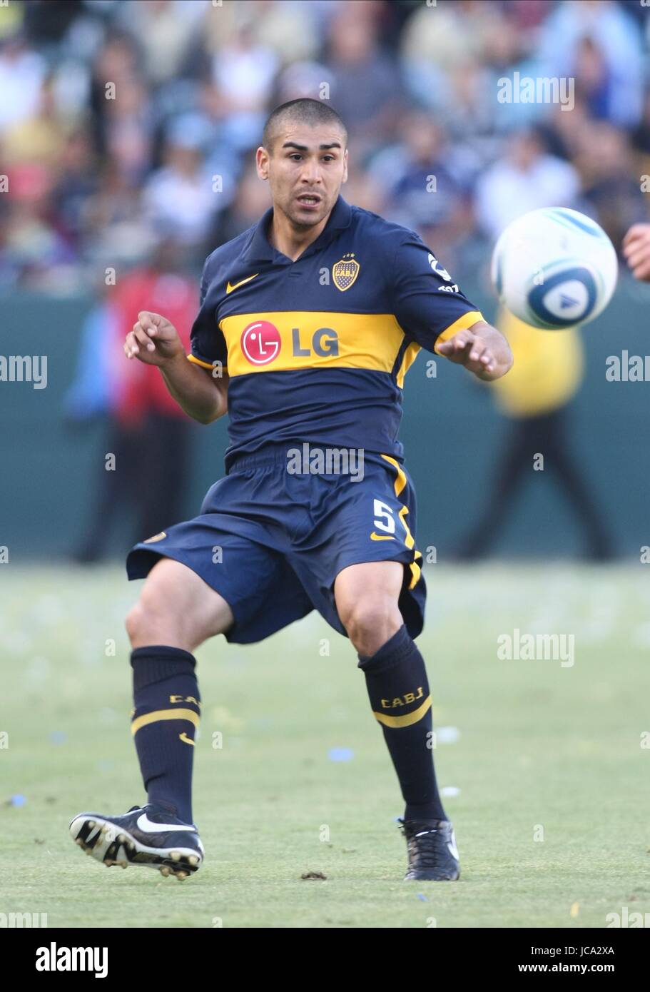 JESUS MENDEZ BOCA JUNIORS CARSON LOS ANGELES CA 23 May 2010 Stock Photo ...