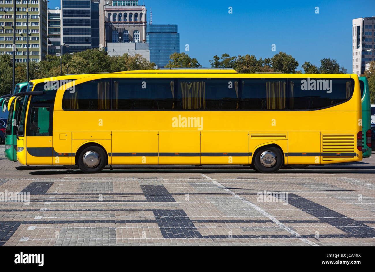 Public Bus Side View