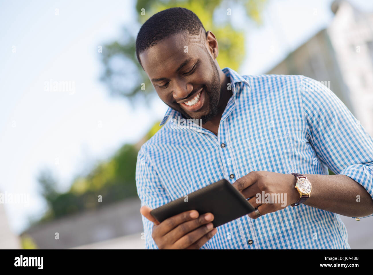 Excited gadget hi-res stock photography and images - Alamy