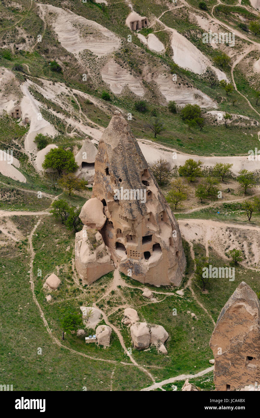 Vertical shot of fairy chimney in Cappadocia Stock Photo - Alamy