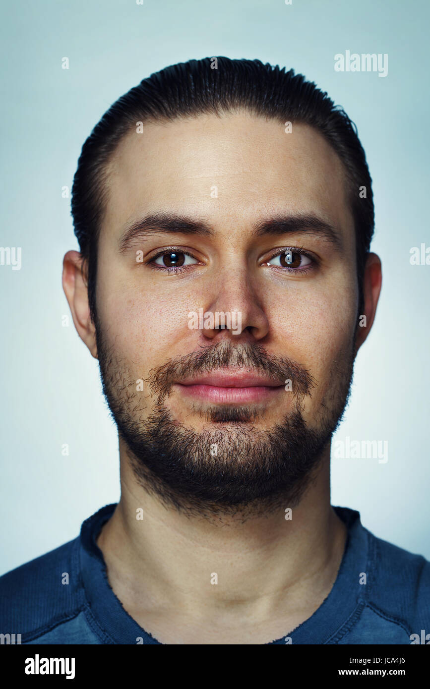 Young adult closeup unshaved unshaven hi-res stock photography and ...