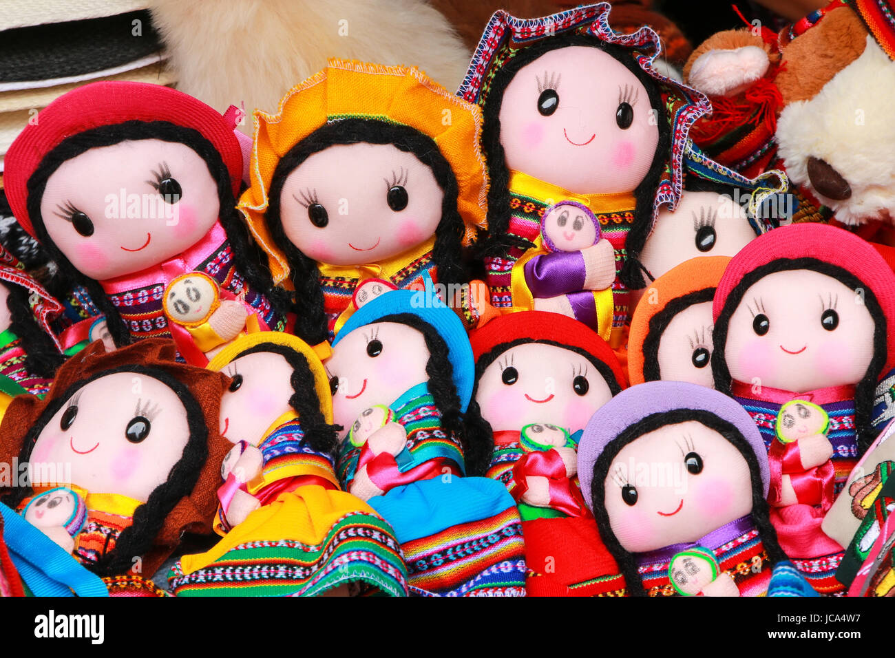 Peru handmade dolls hi-res stock photography and images - Alamy