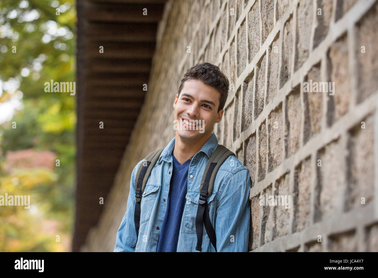 Portrait of smiling western man Stock Photo - Alamy