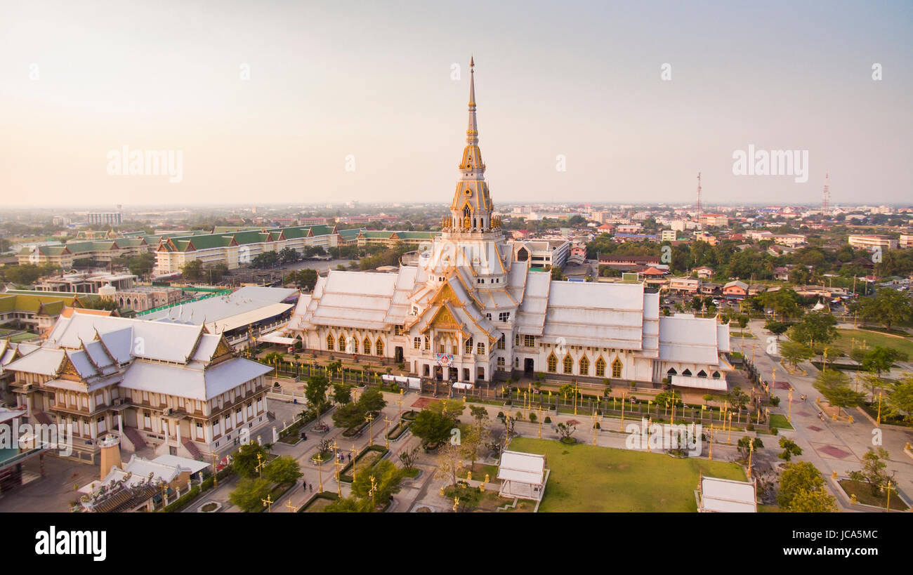 high angle view of wat laung phor sothorn most important religious ...