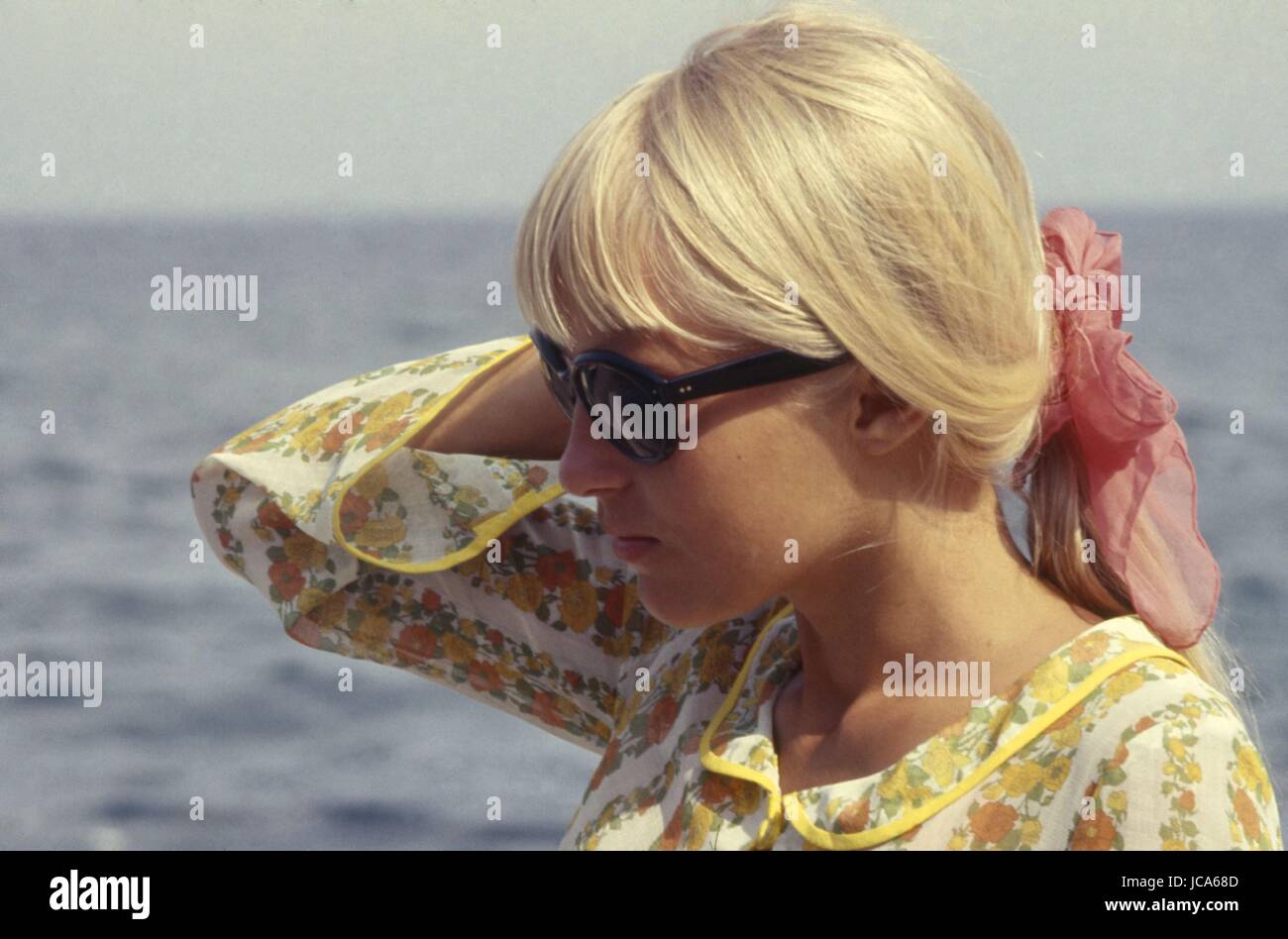 Charles Aznavour with wife Ulla Thorsell enjoying their holidays in ...