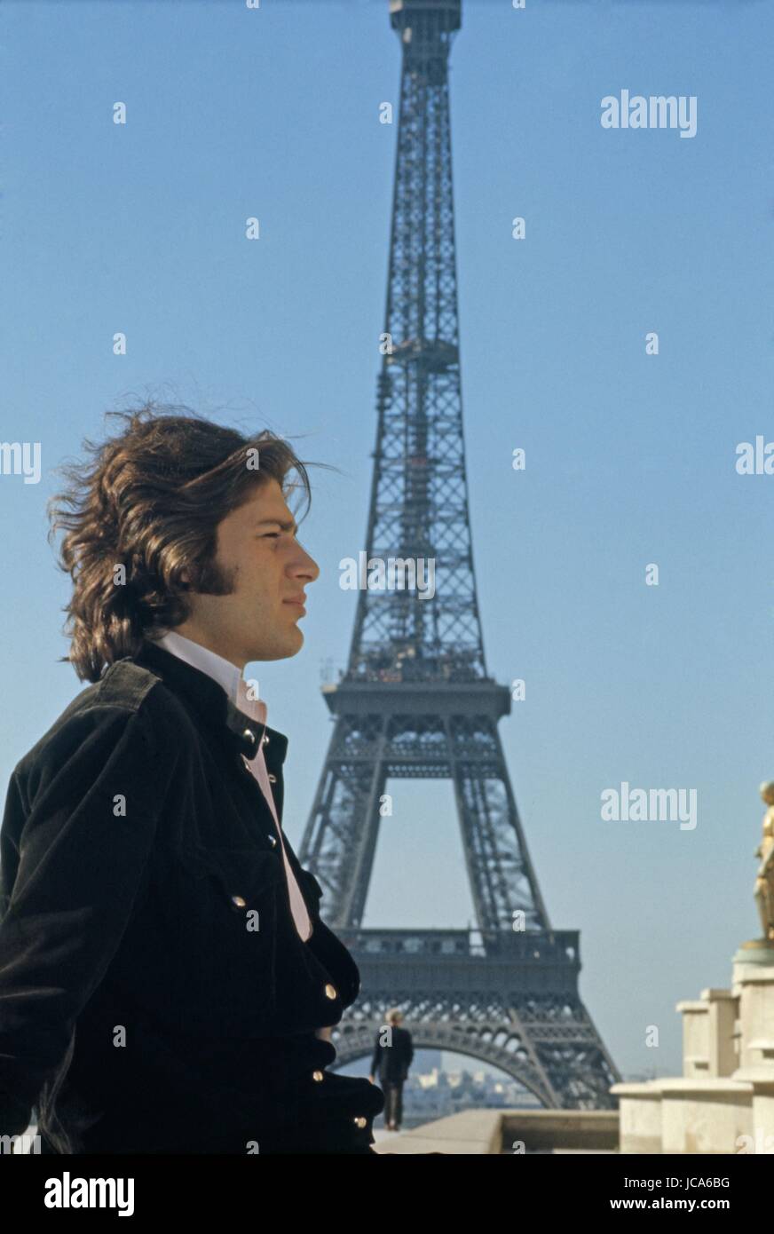 Israeli singer Mike Brant. Paris, beginning of 1970s. Photo Michael ...