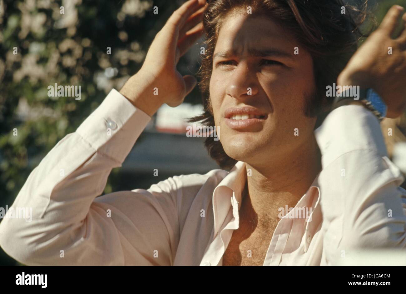 Israeli singer Mike Brant. Paris, beginning of 1970s. Photo Michael ...
