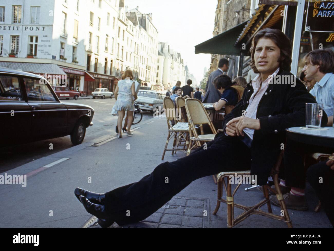 Israeli singer Mike Brant. Paris, beginning of 1970s. Photo Michael ...
