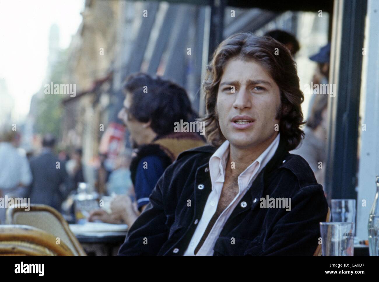 Israeli singer Mike Brant. Paris, beginning of 1970s. Photo Michael ...