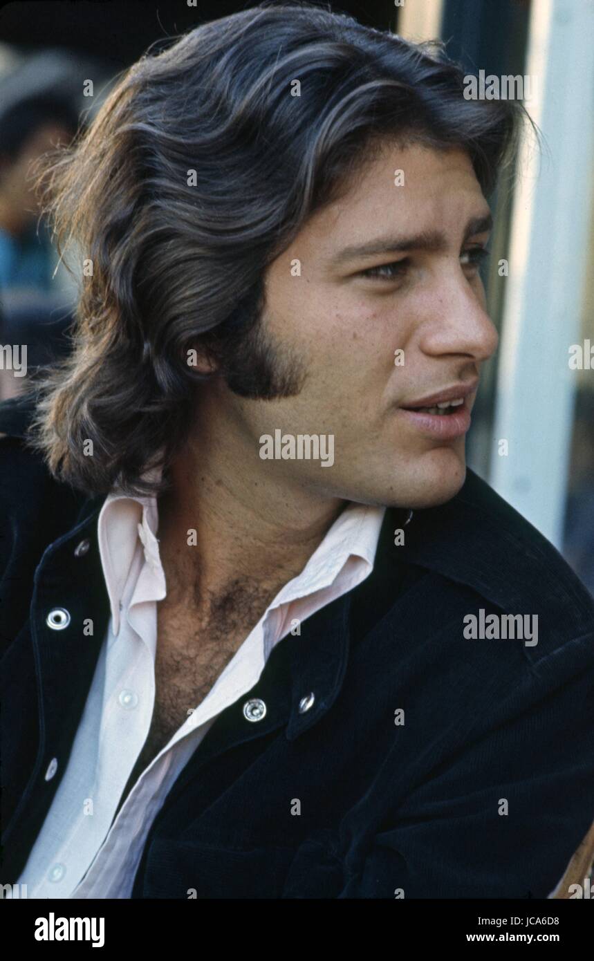Israeli singer Mike Brant. Paris, beginning of 1970s. Photo Michael ...