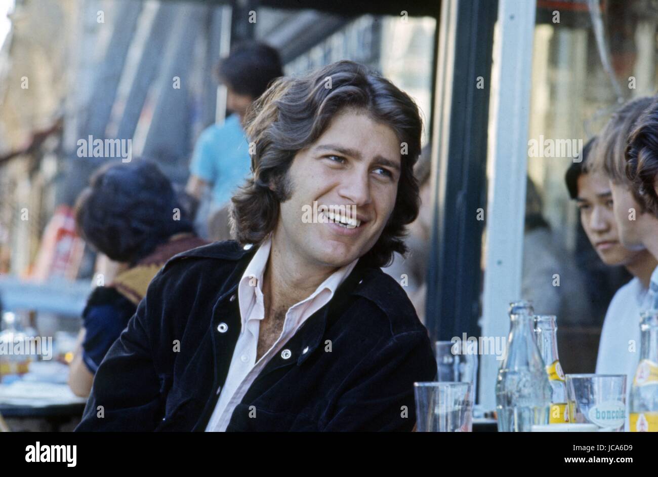 Israeli singer Mike Brant. Paris, beginning of 1970s. Photo Michael ...