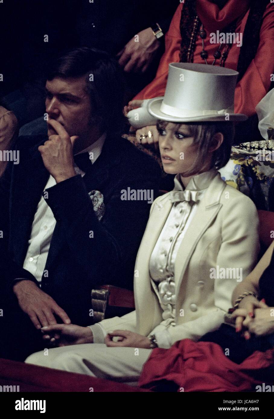 Patrick Gilles and Brigitte Bardot attending the Gala de l'Union in ...