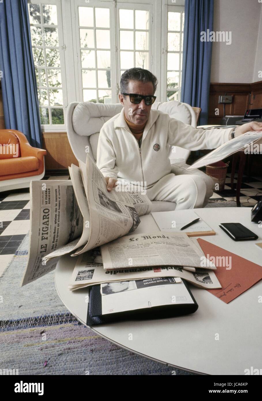 French journalist and founder of the newspaper 'L'Express' Jean-Jacques ...