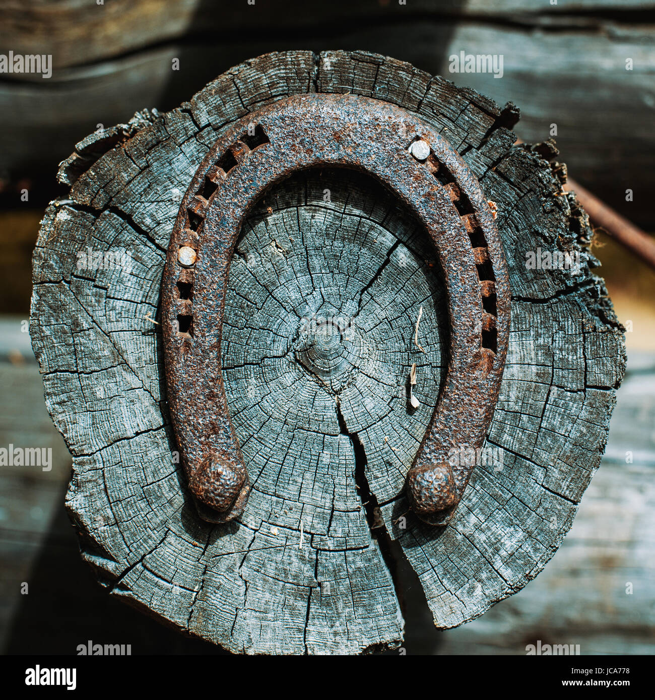 Good luck horseshoe hi-res stock photography and images - Alamy