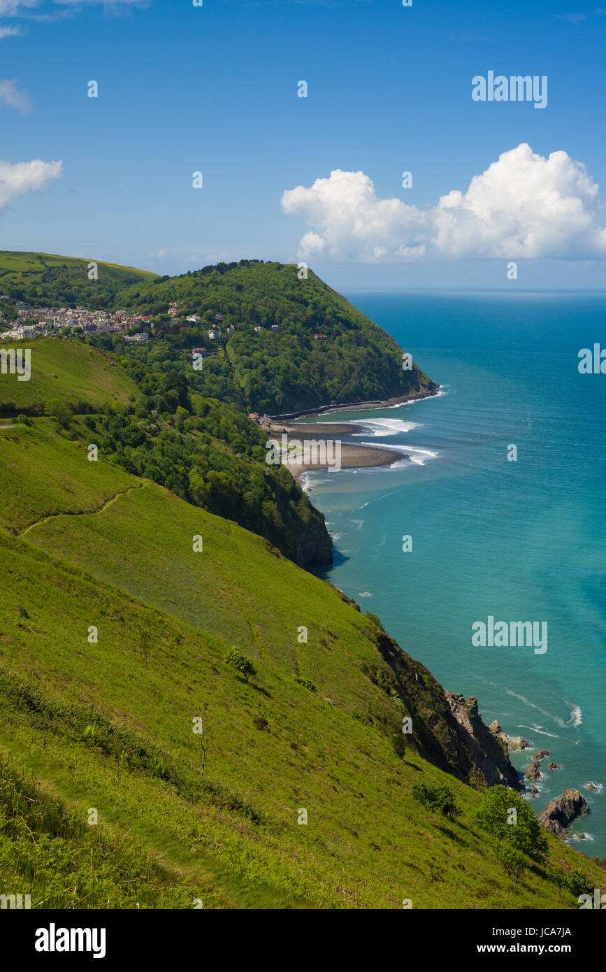 Lynton lynmouth devon hi-res stock photography and images - Alamy