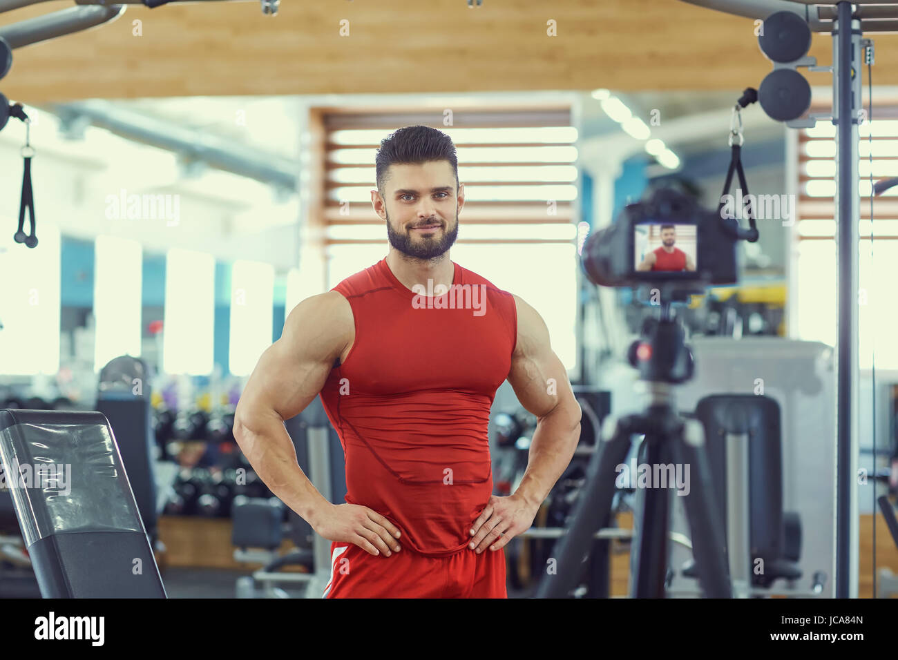 Athlete bodybuilder hi-res stock photography and images - Alamy