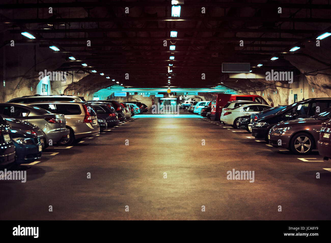 Underground parking hi-res stock photography and images - Alamy