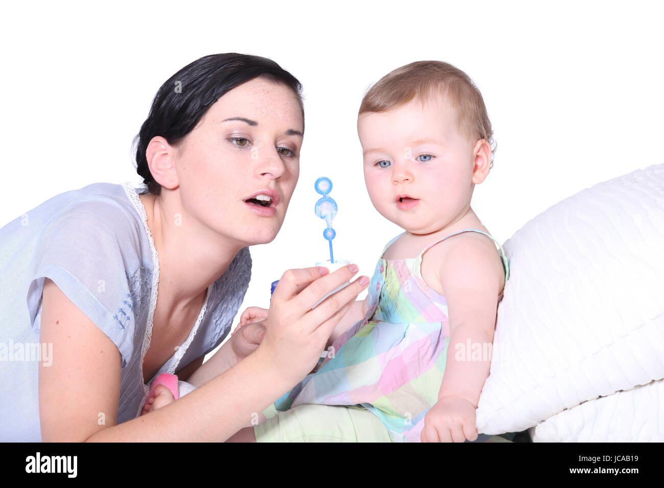a-baby-and-her-mother-looking-a-soap-bubble-solution-stock-photo-alamy