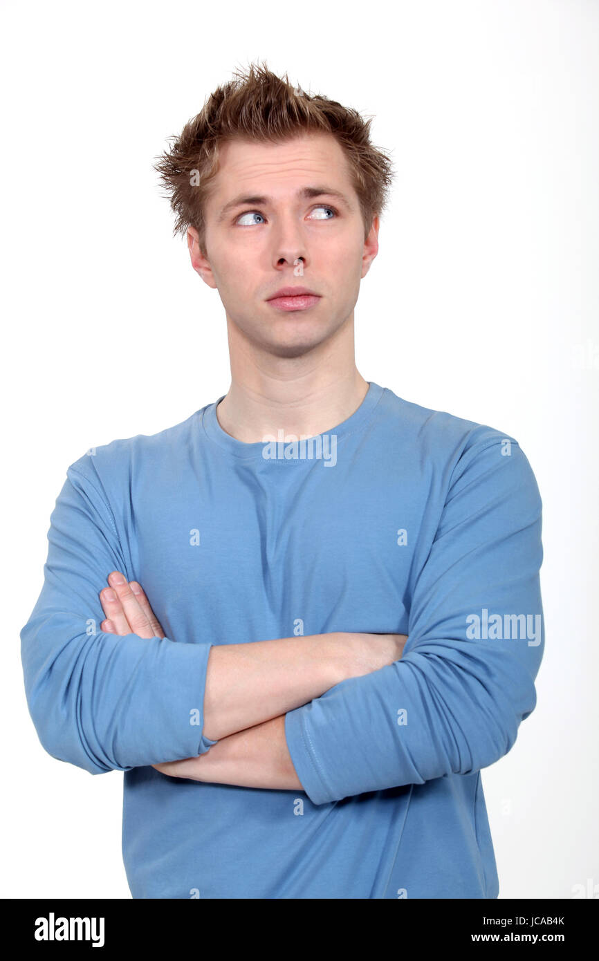 I'm not looking at the camera Stock Photo - Alamy