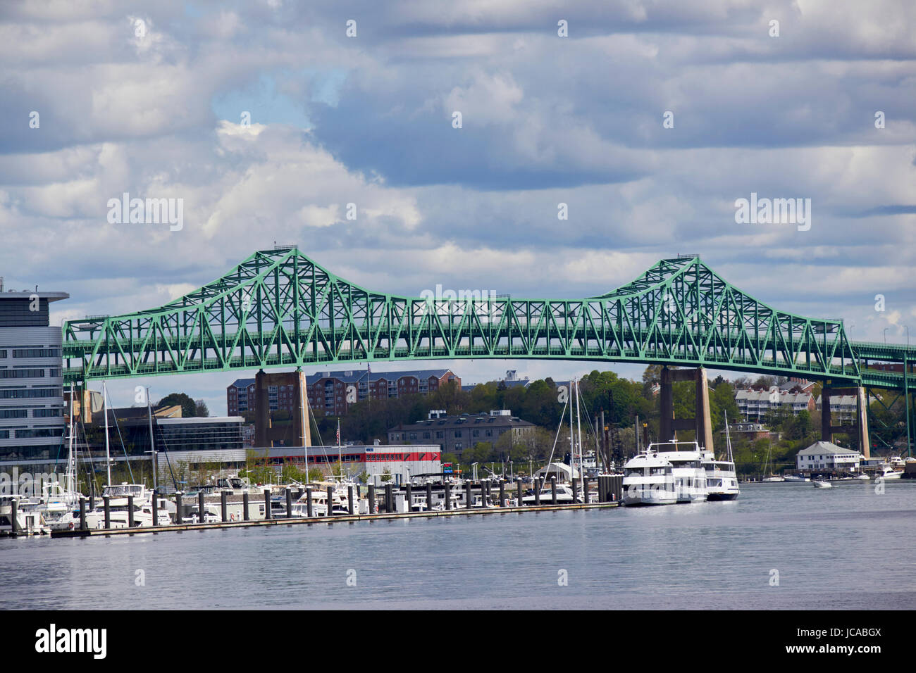 Tobin bridge hi-res stock photography and images - Alamy