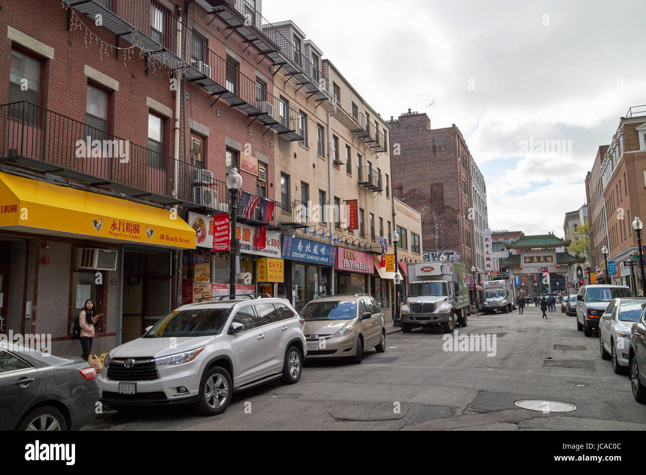 American chinatown hi-res stock photography and images - Alamy