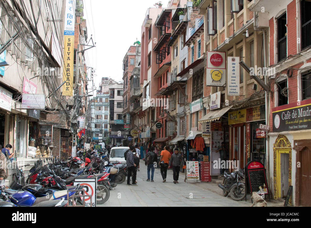Old Freak Street or Freak Street - Jhochhen Tole - off Durbar Square ...