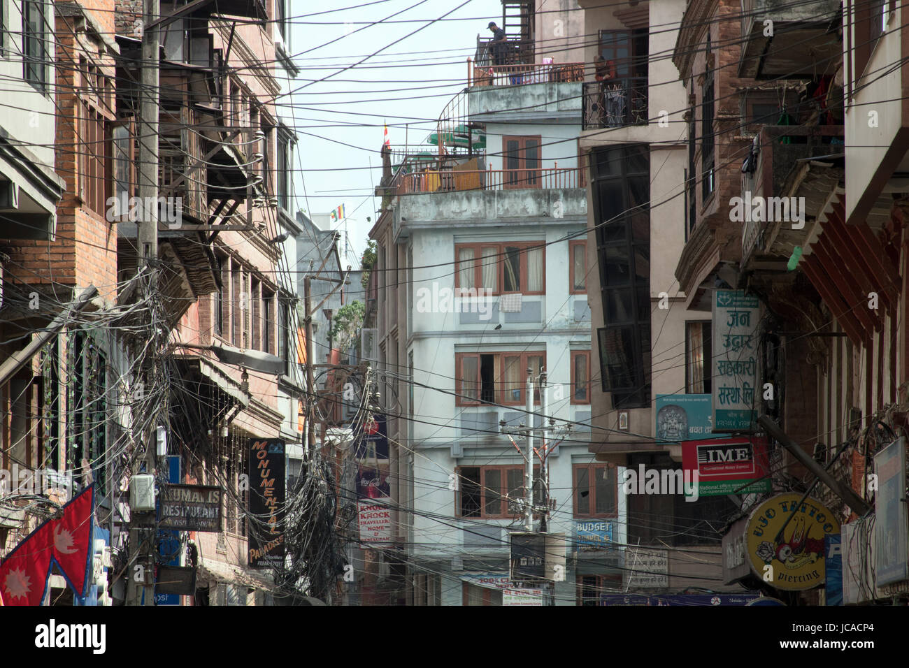 Old Freak Street or Freak Street - Jhochhen Tole - off Durbar Square ...